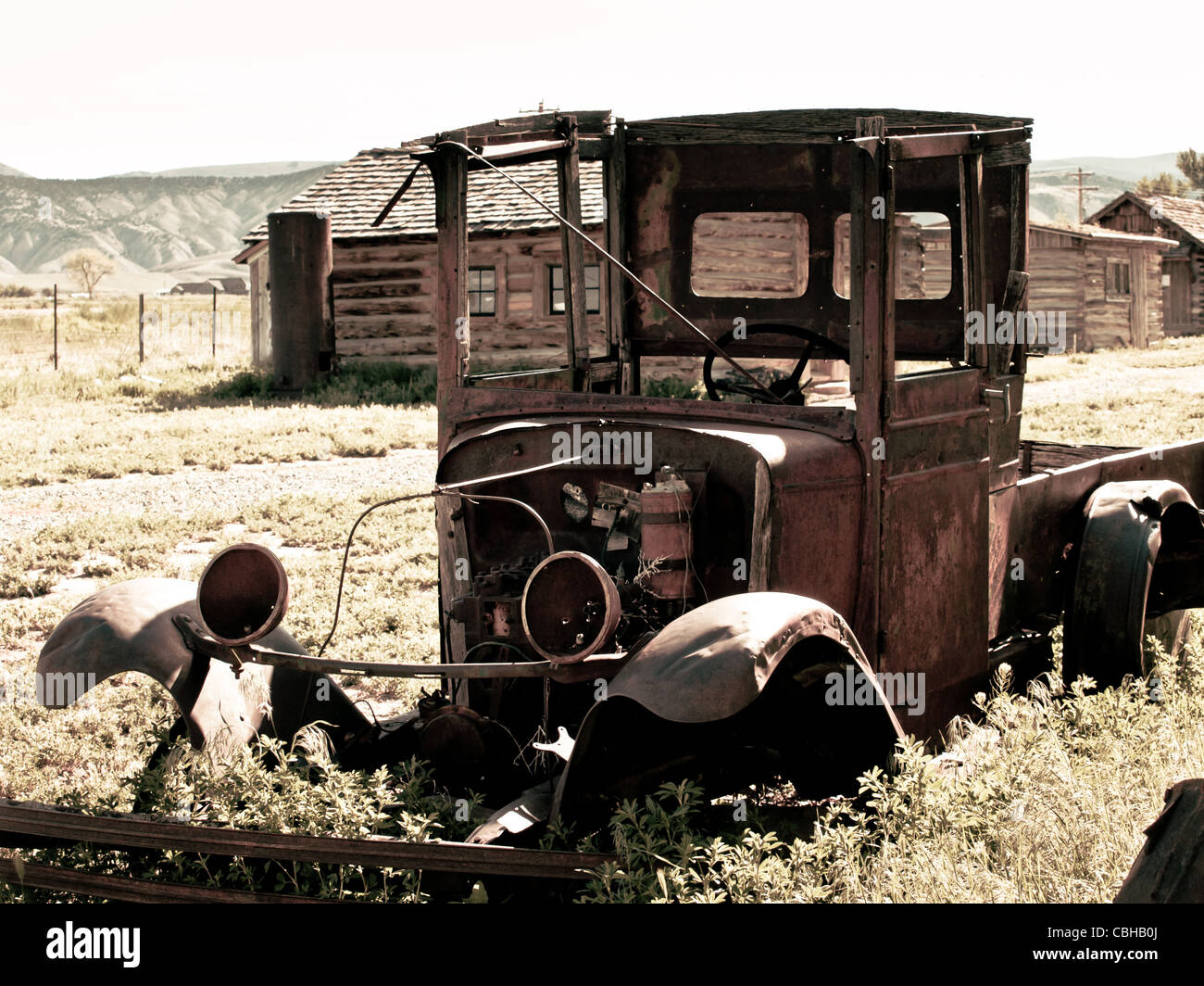 Junkyard agriculture vehicles hi-res stock photography and images - Alamy