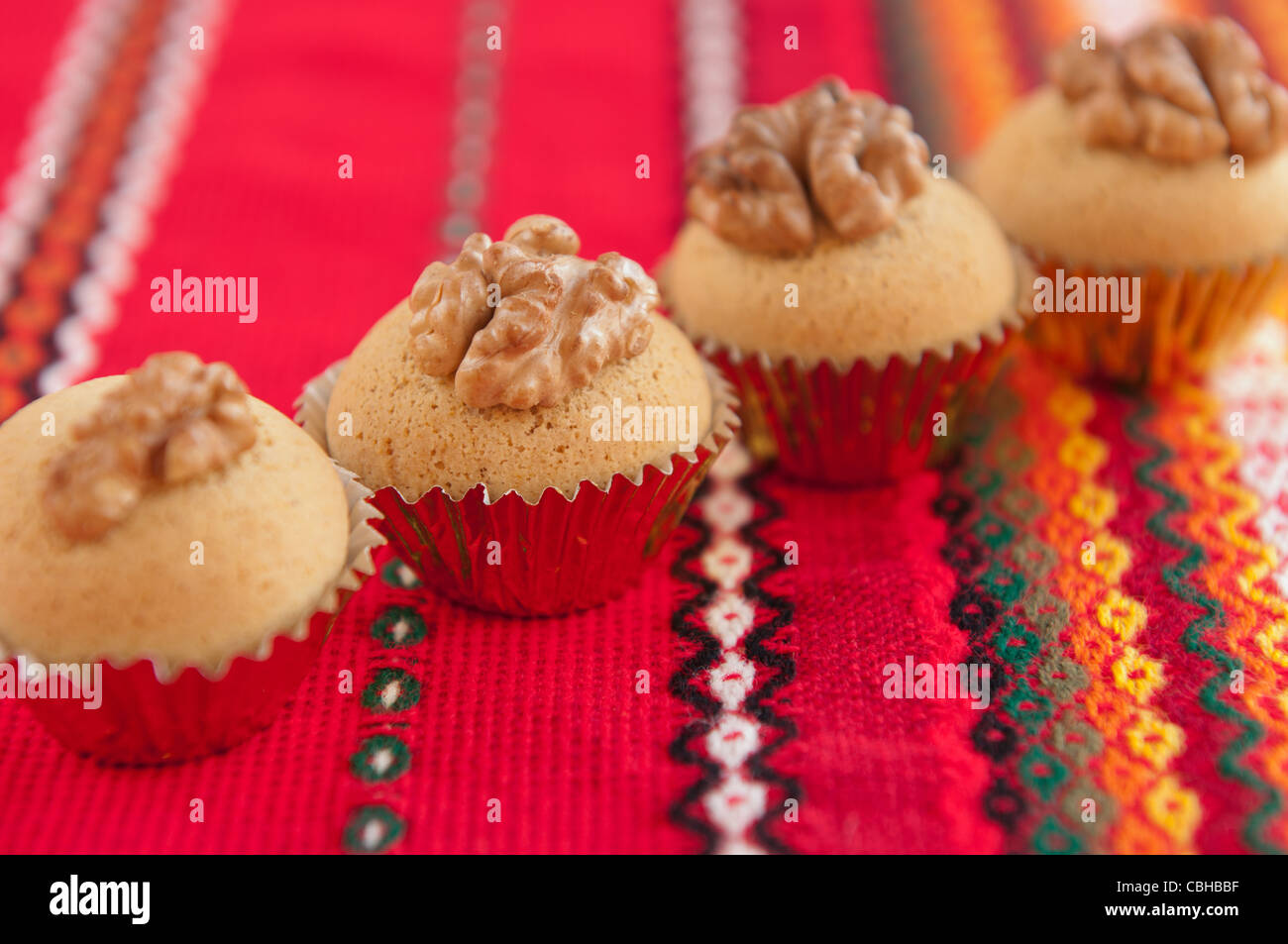 Traditional Bulgarian cookies with honey called Medenki prepared ...