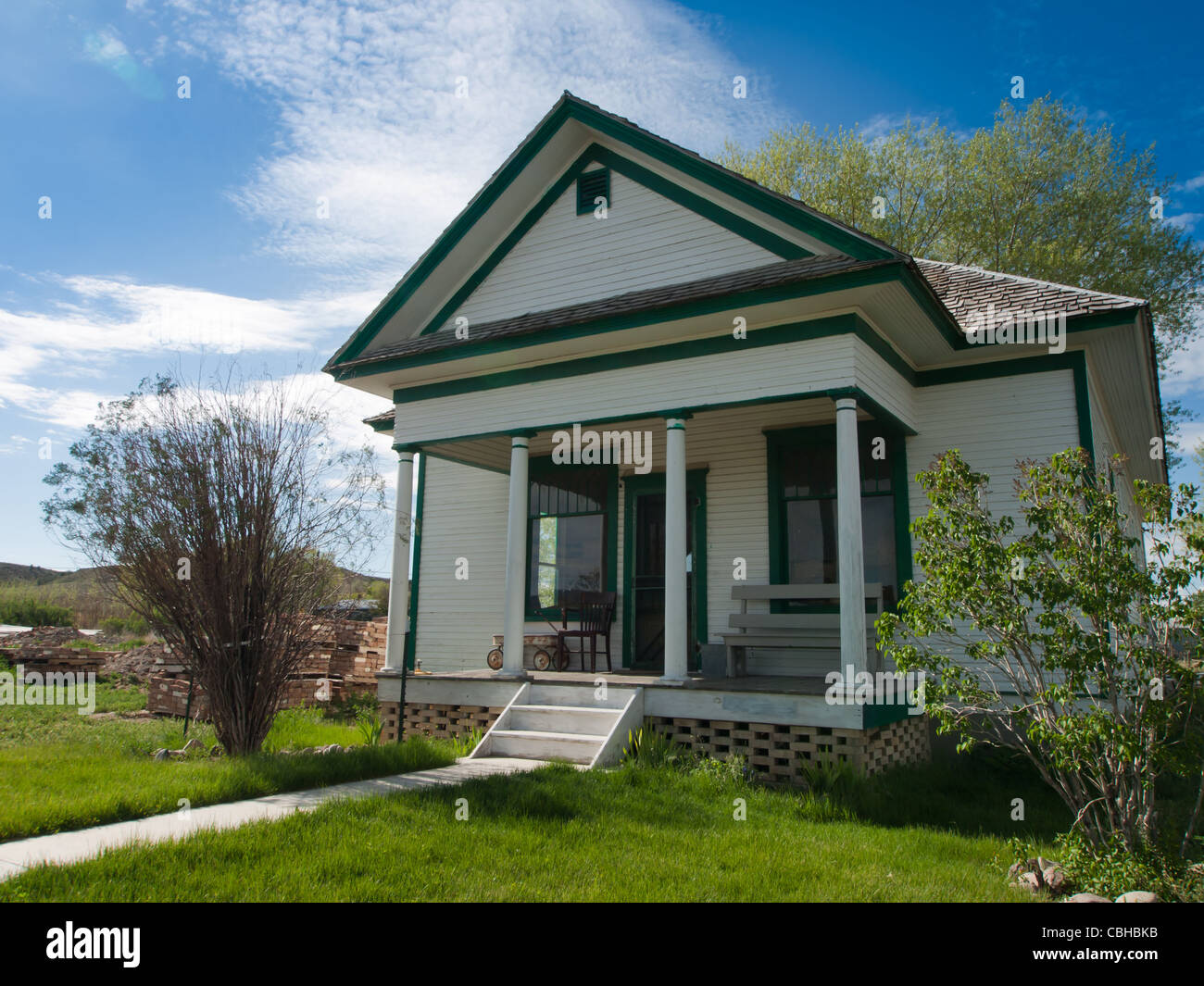 18th century farm house. Museum of the Mountain West in Montrose ...