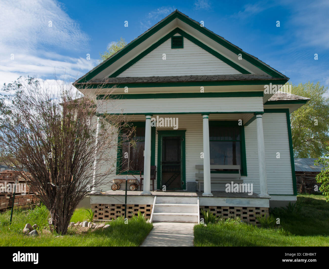 18th century farm house. Museum of the Mountain West in Montrose ...