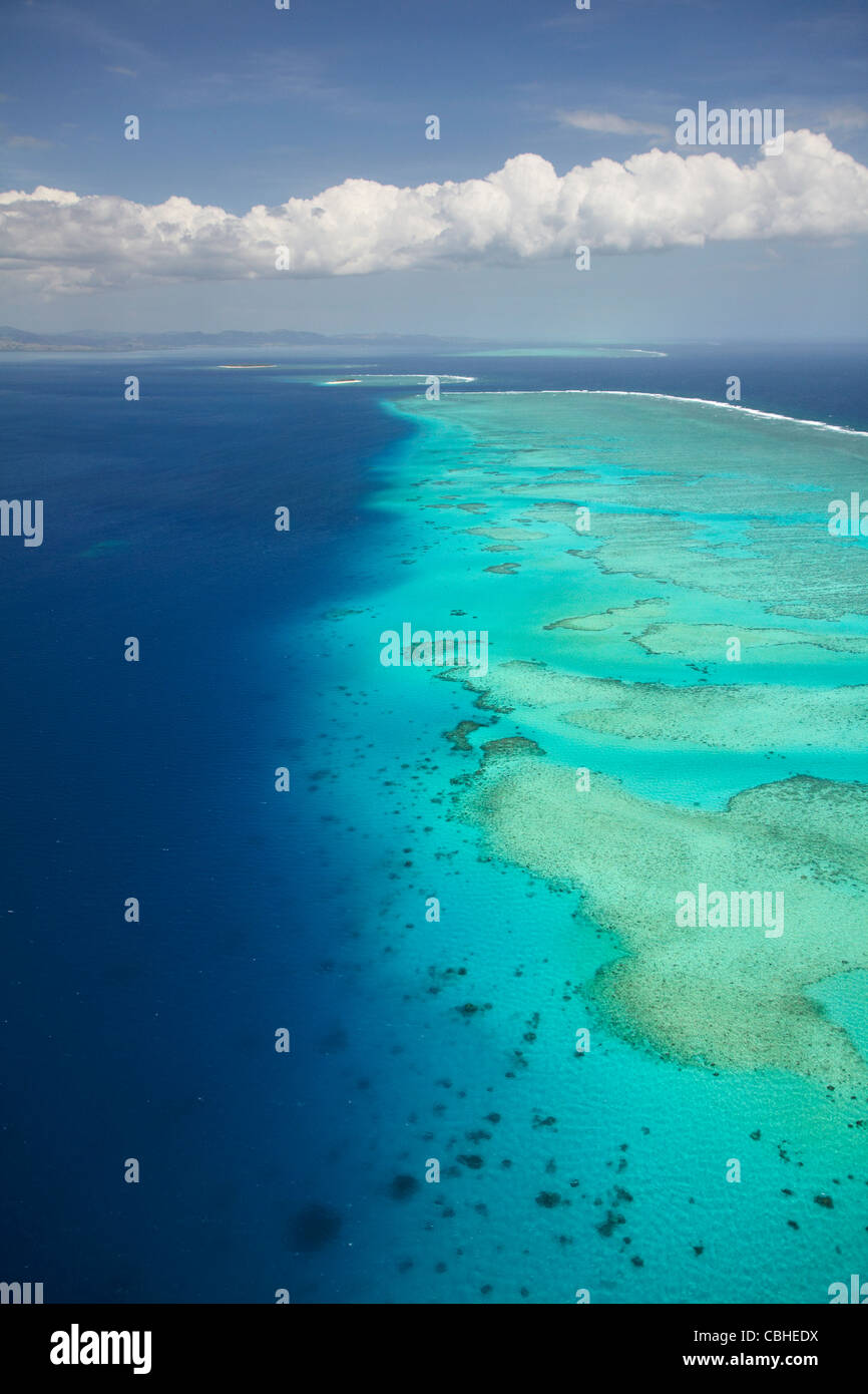 Malolo barrier reef off malolo island hi-res stock photography and ...