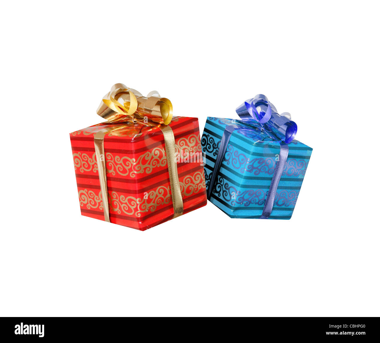 Christmas presents isolated hi-res stock photography and images - Alamy