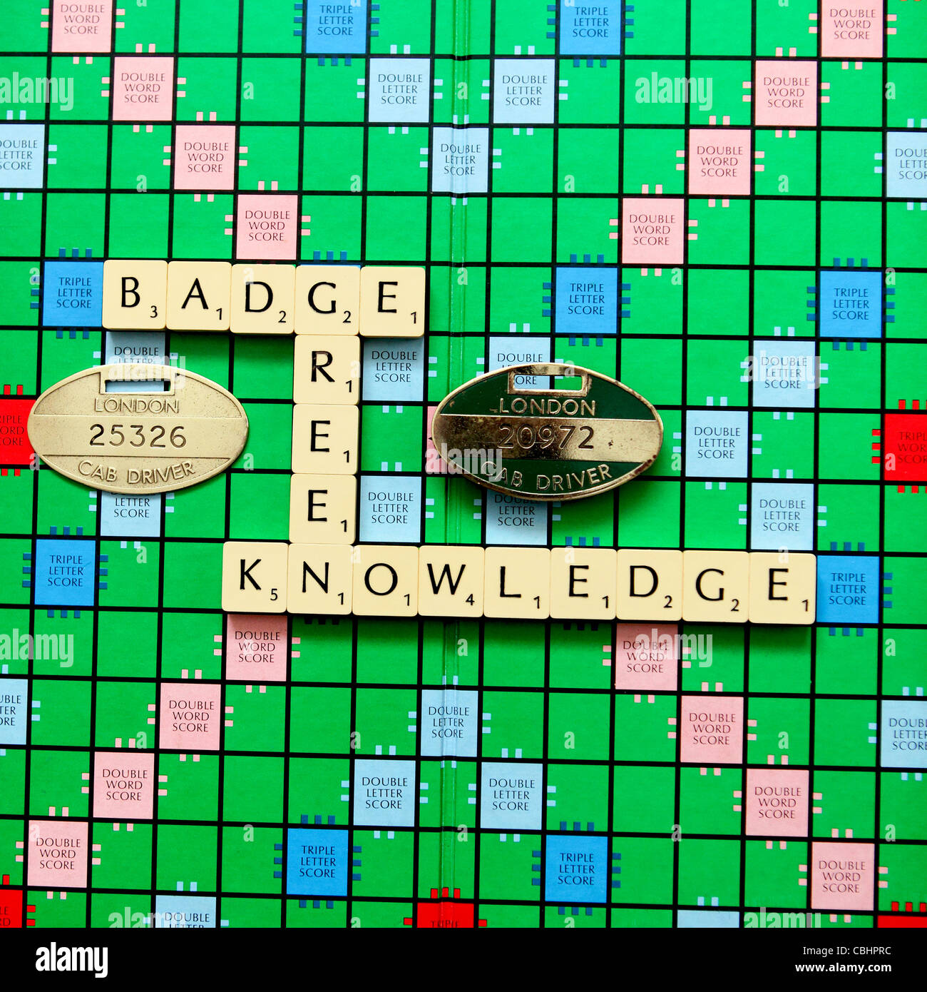 London taxi drivers badges hi-res stock photography and images - Alamy