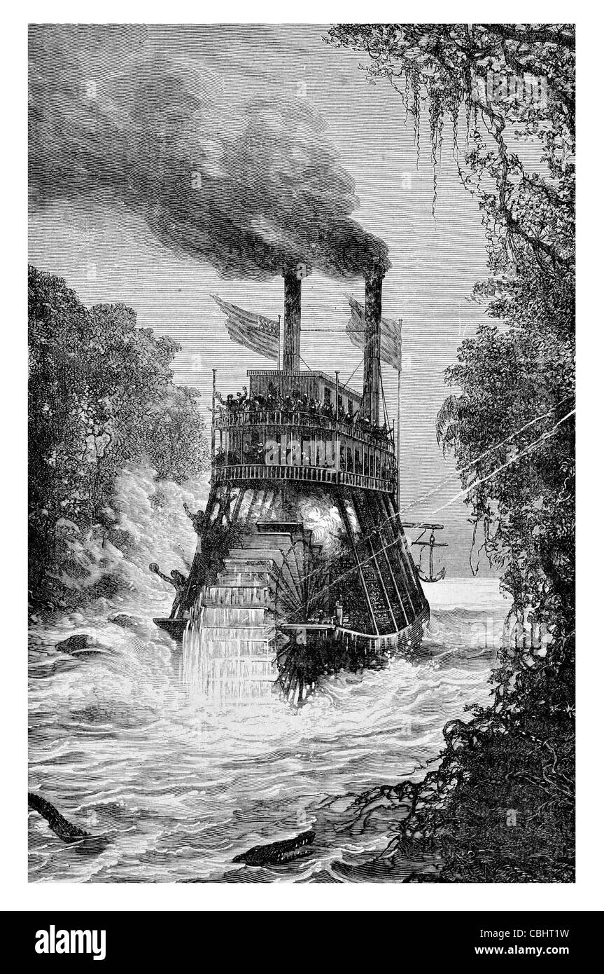 Steamboat Black and White Stock Photos & Images - Alamy