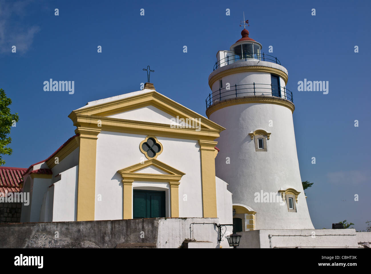 Capela de Nossa Senhora da Guia and Guia Lighthouse at the Guia ...