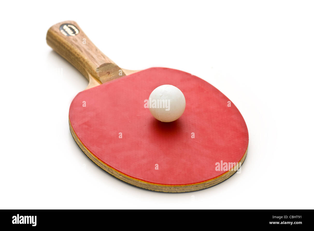 Ping pong racket Stock Photo - Alamy