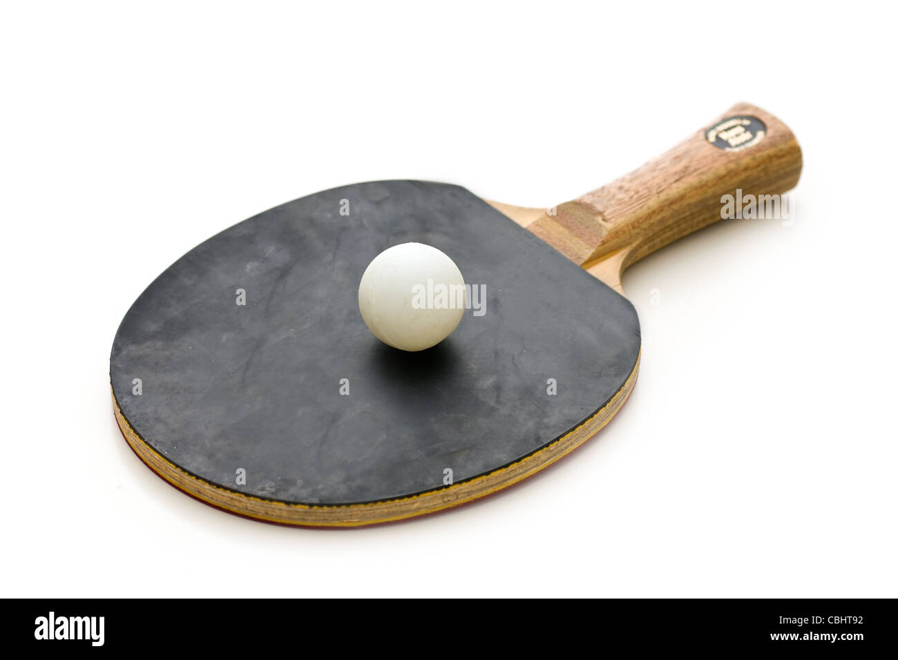 Ping pong racket Stock Photo - Alamy