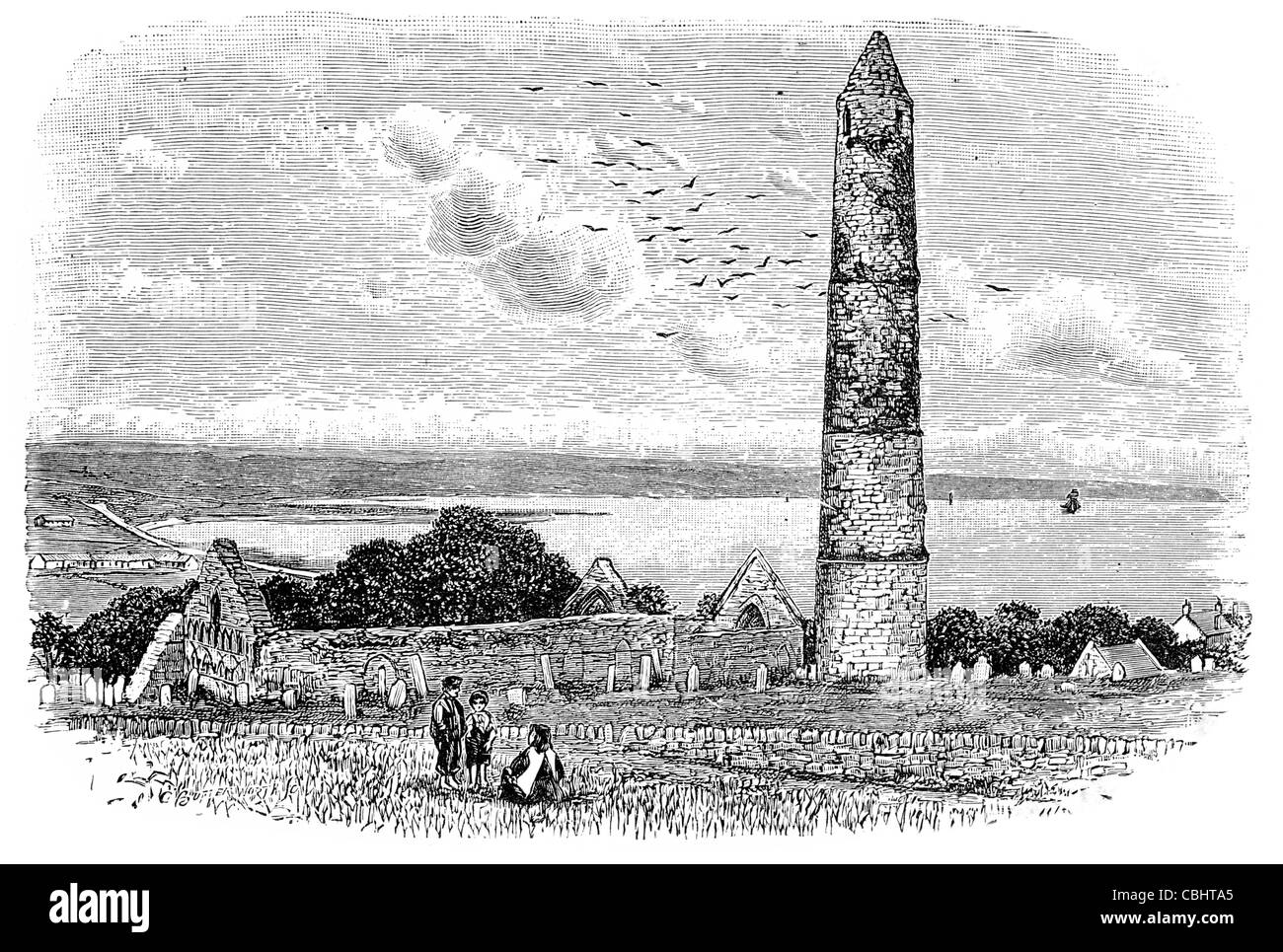 Round towers of ireland Cut Out Stock Images & Pictures - Alamy