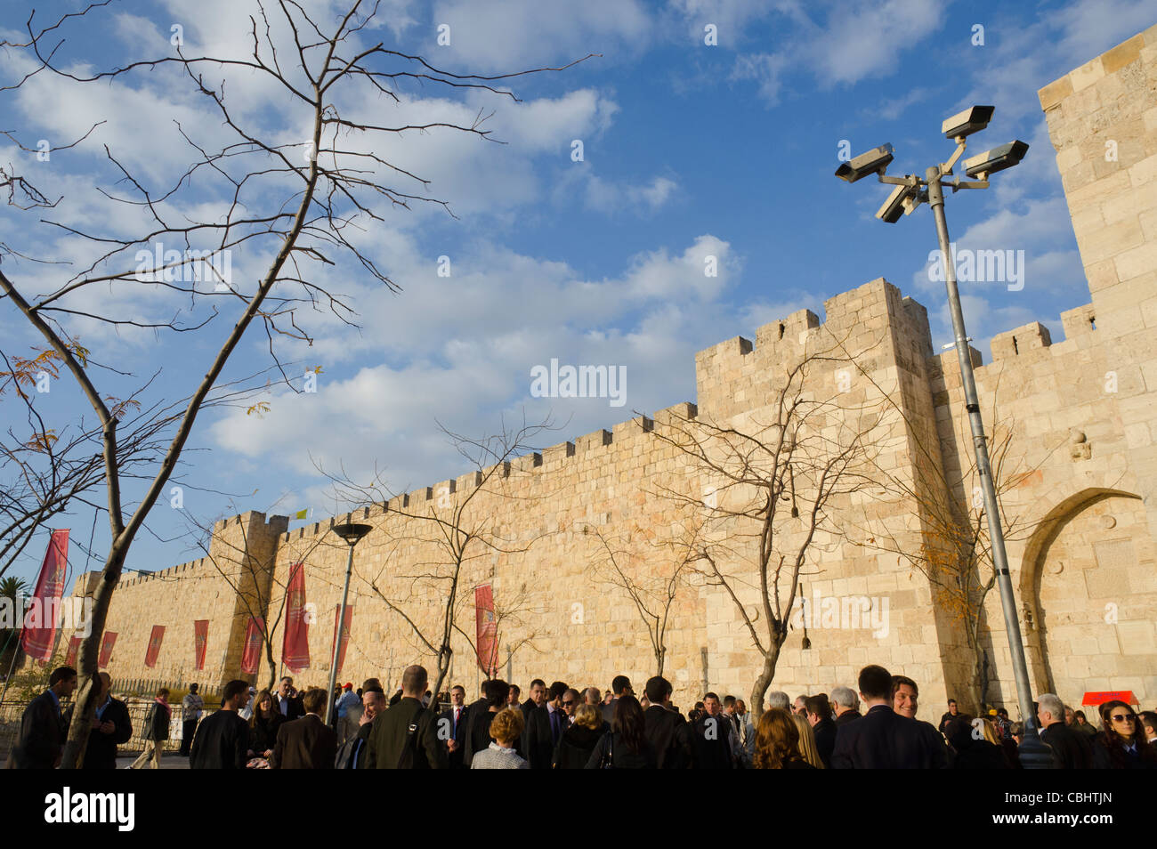 Israel old city jerusalem jaffa gate city street holy city hi-res stock ...