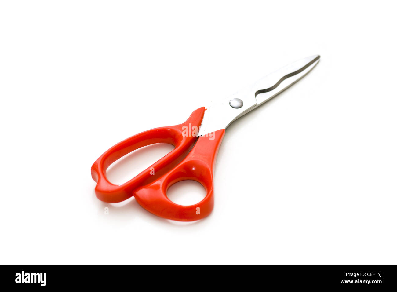 Red scissor hi-res stock photography and images - Alamy