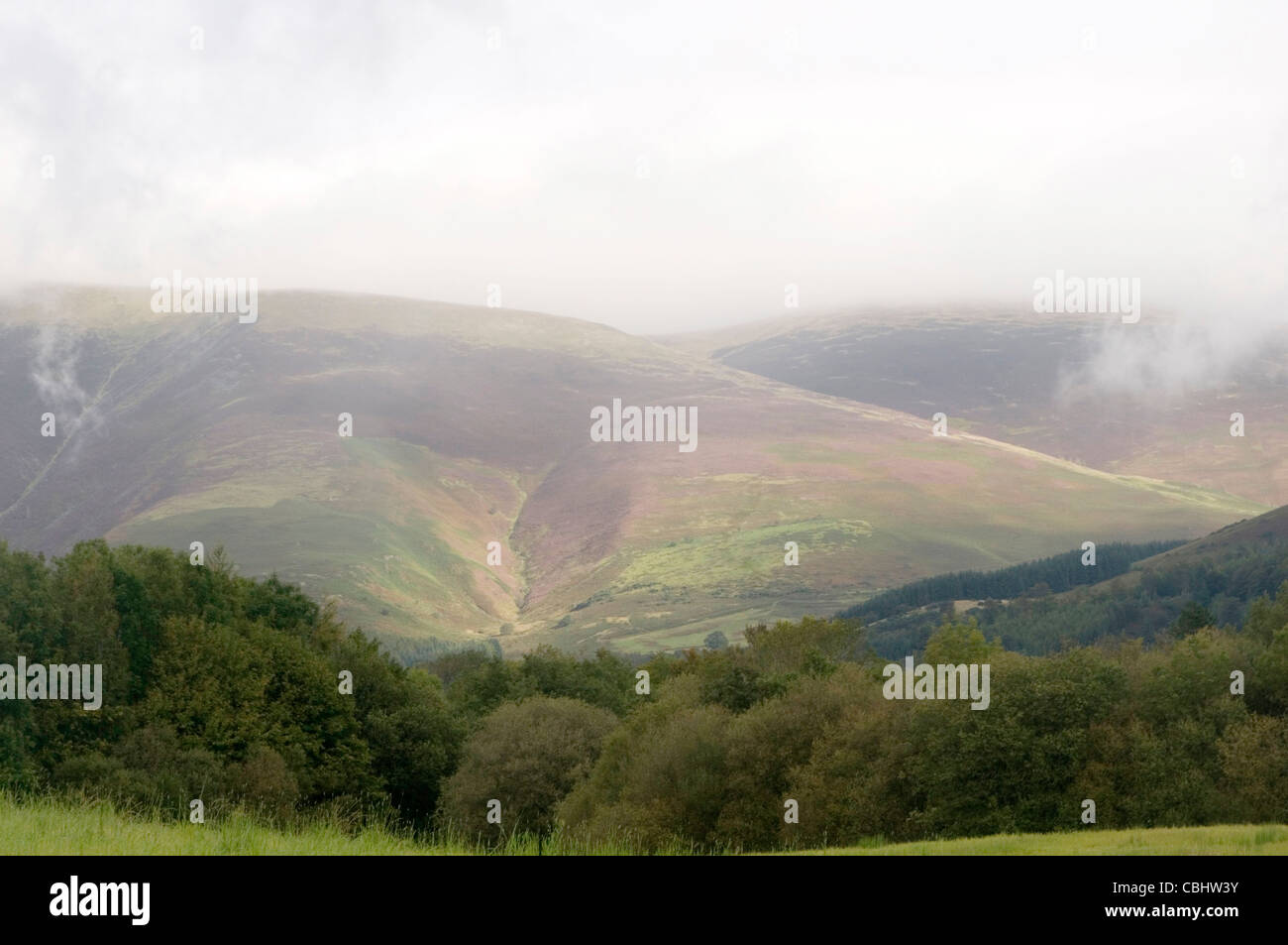rolling hills england english country side lakes district lake weather ...