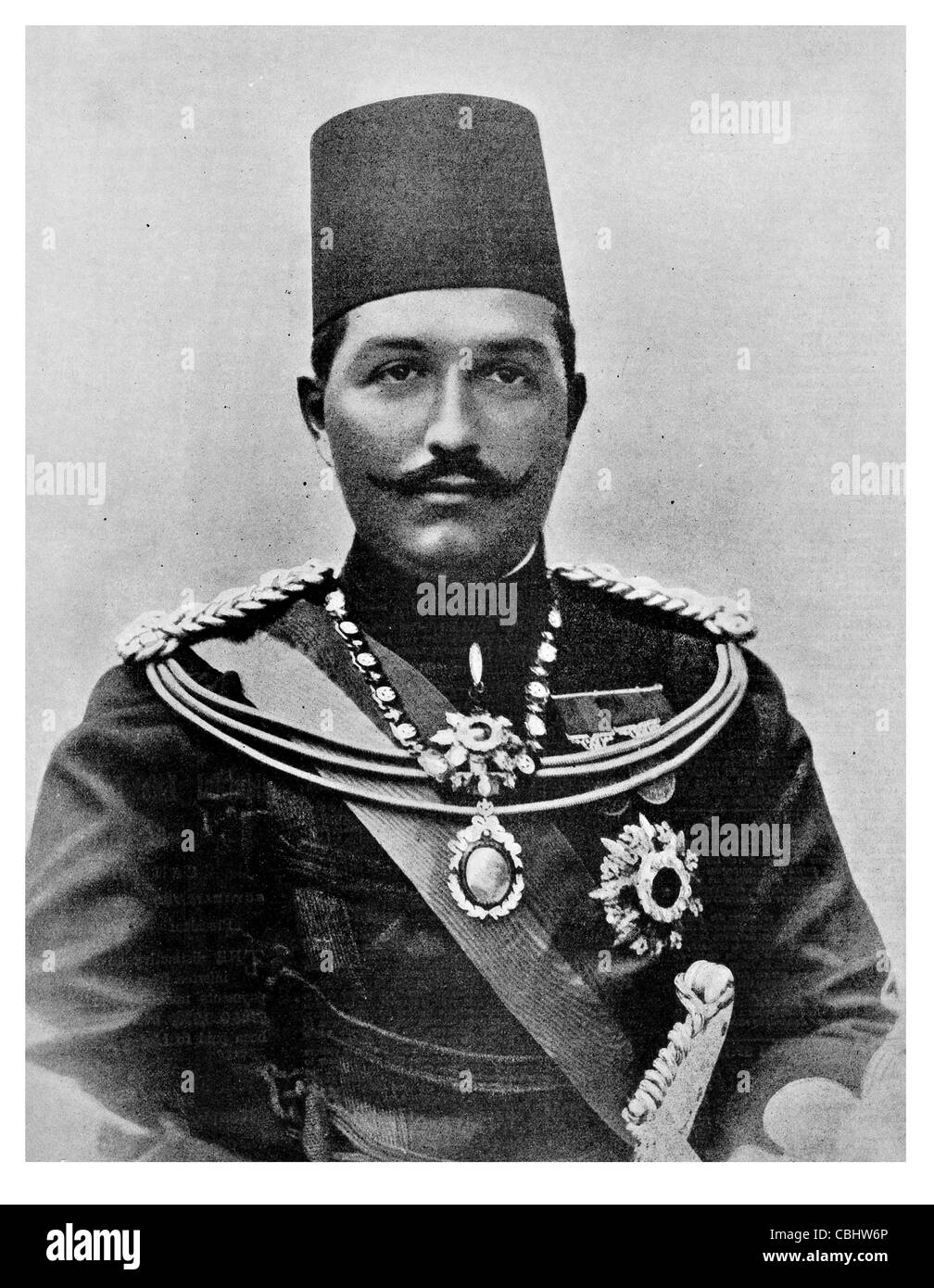 Abbas II Hilmi Bey Pasha 1874 1944 Khedive Egypt Sudan Stock Photo - Alamy