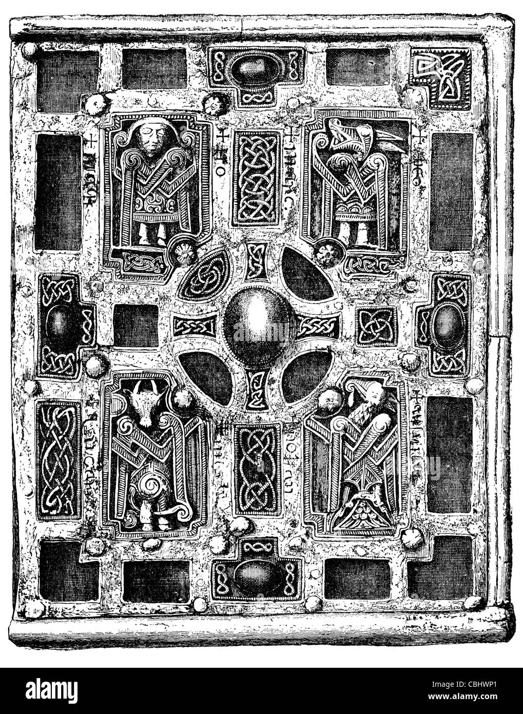 cumdach Molaise's Gospels Gospel 11th century book shrine elaborate ...