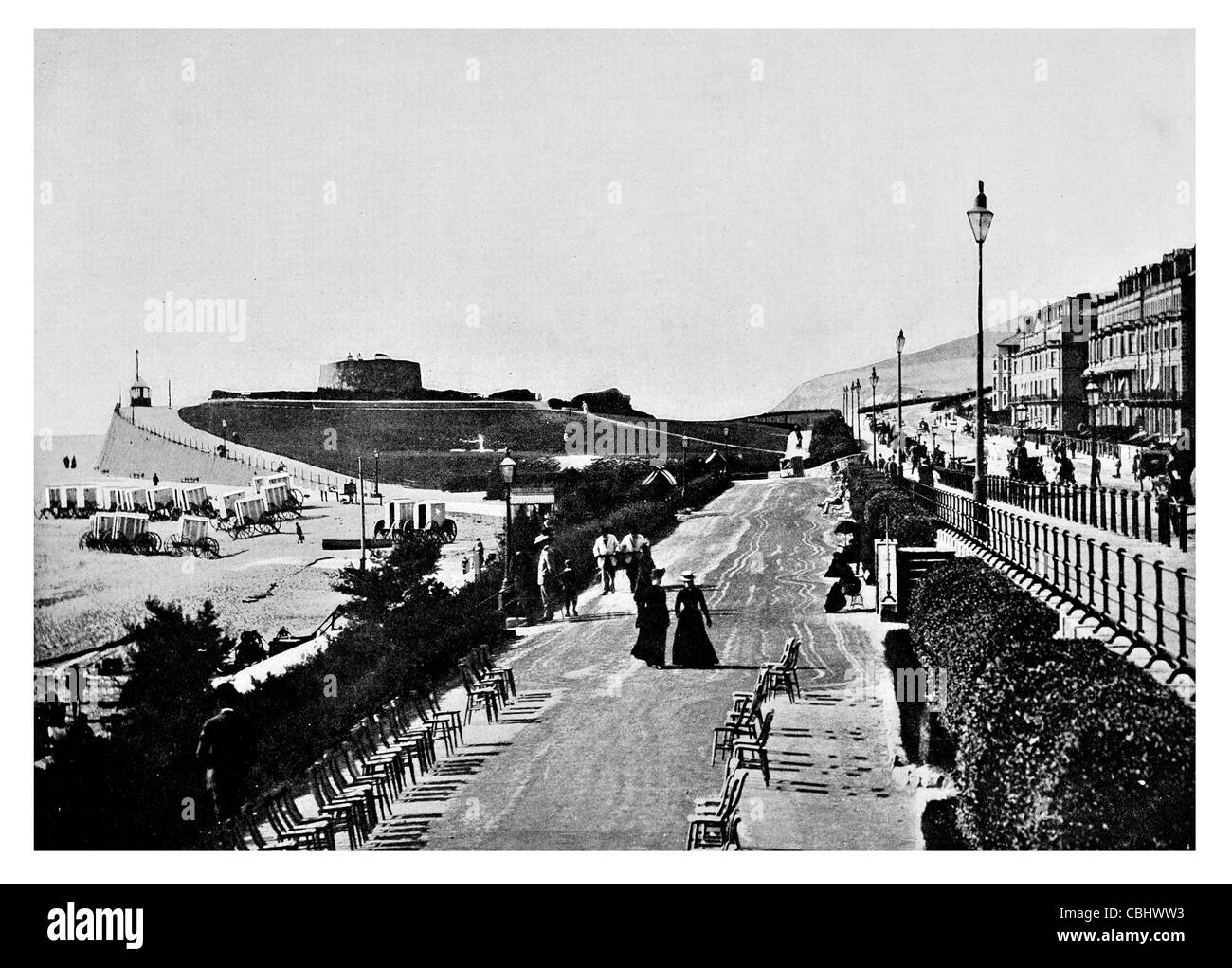 Wish Tower Martello Tower fort Eastbourne Sussex England Victorian ...