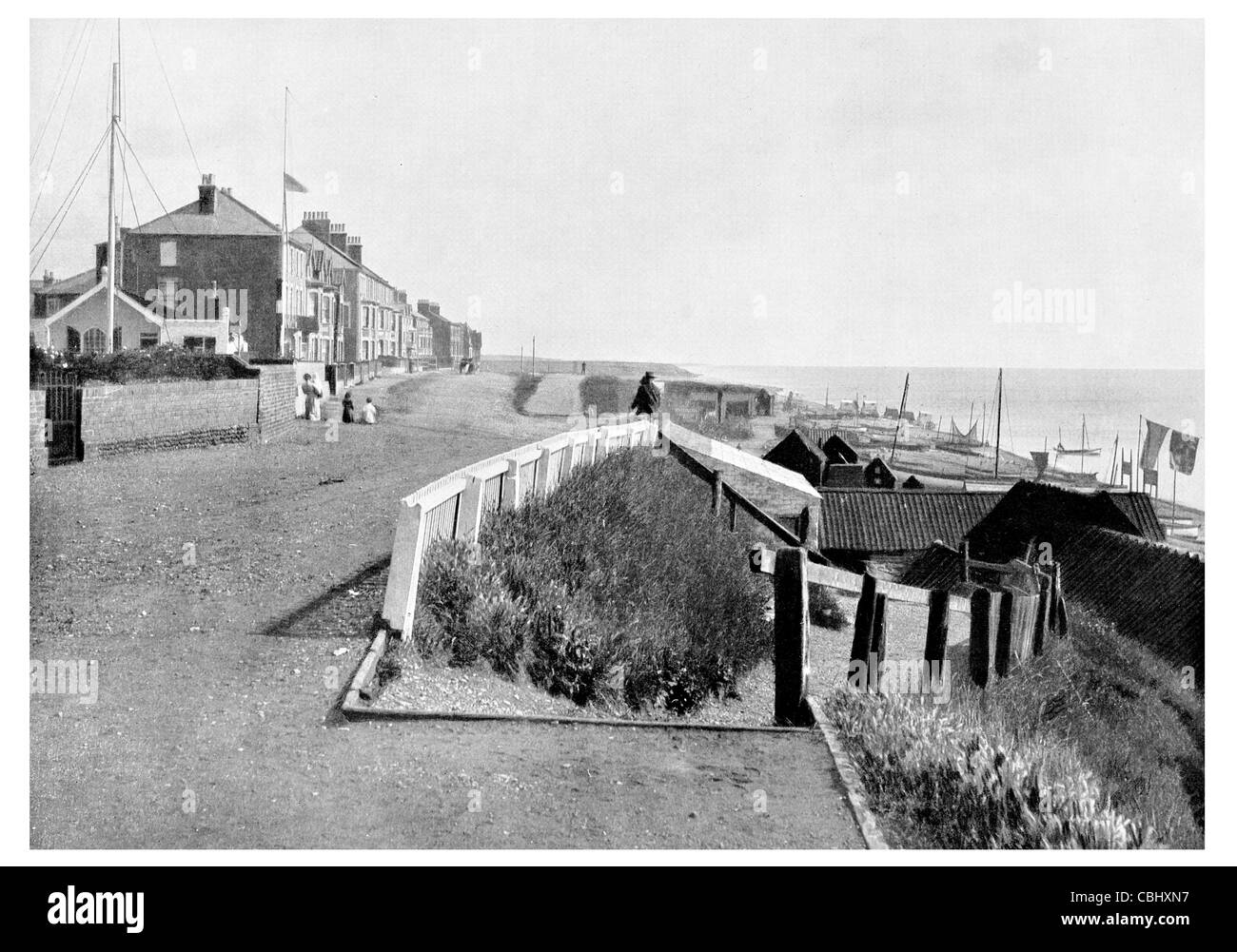 Southwold town North Sea Waveney Suffolk England Area Outstanding ...