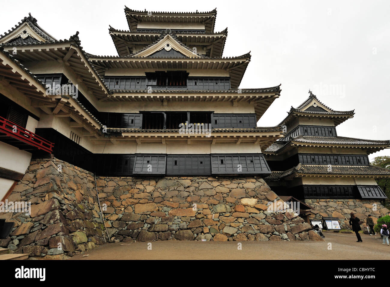 Matsumoto Castle, Matsumoto City, Nagano Prefecture, Japan Stock Photo ...