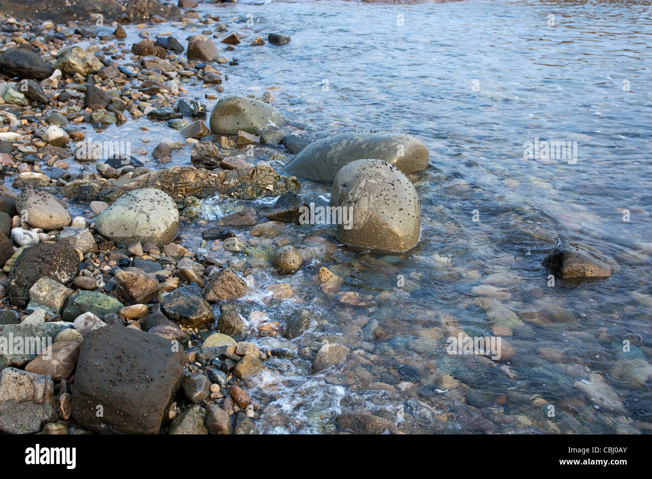Cobblestone beach hi-res stock photography and images - Alamy