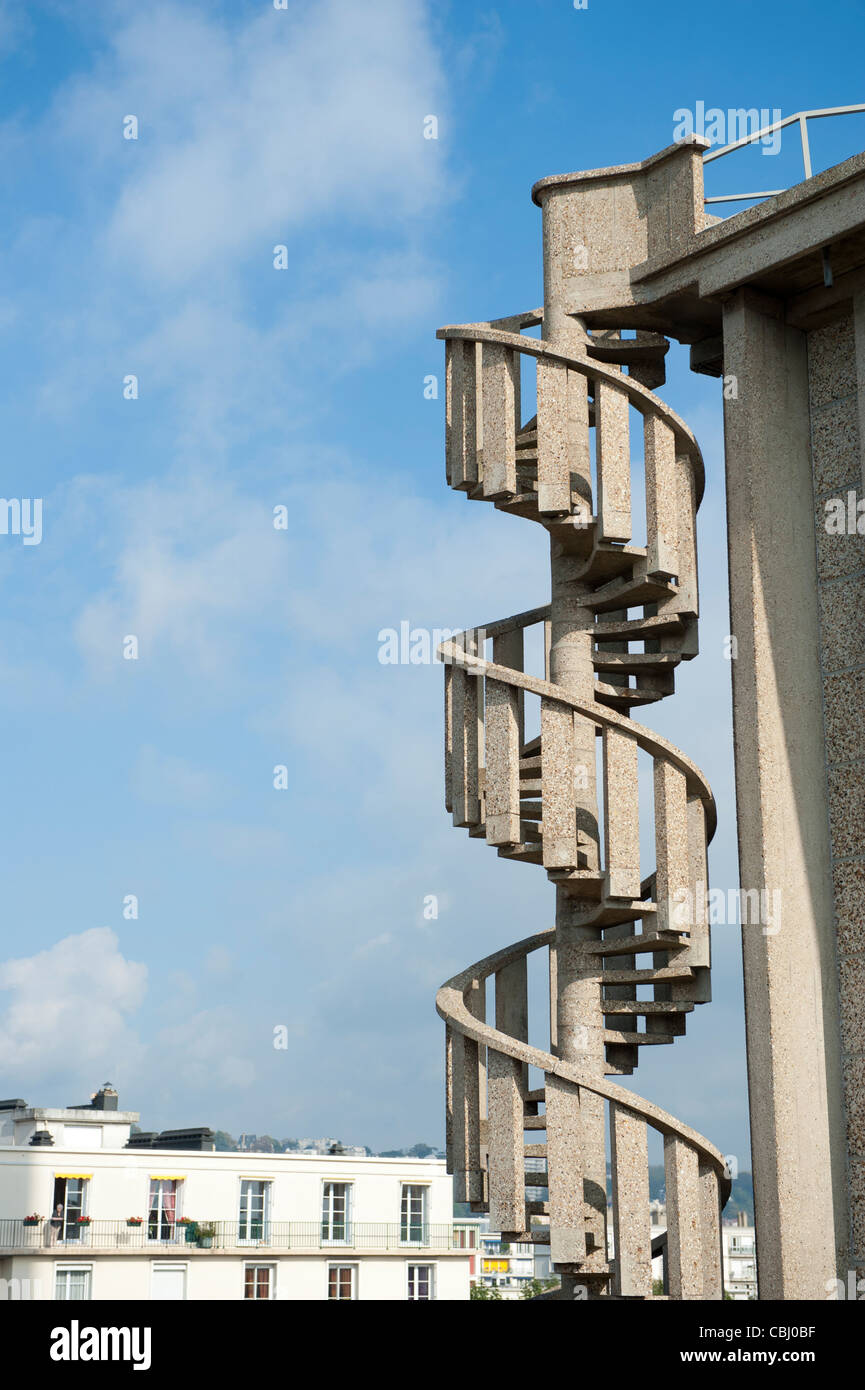 Post war architecture by auguste perret in le havre hi-res stock photography and images - Alamy