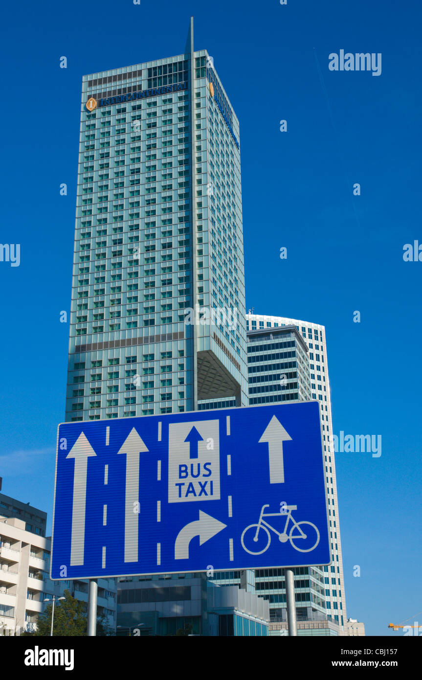 Blue polish traffic sign hi-res stock photography and images - Alamy