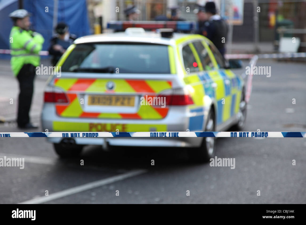 Crime scene vehicle hi-res stock photography and images - Alamy