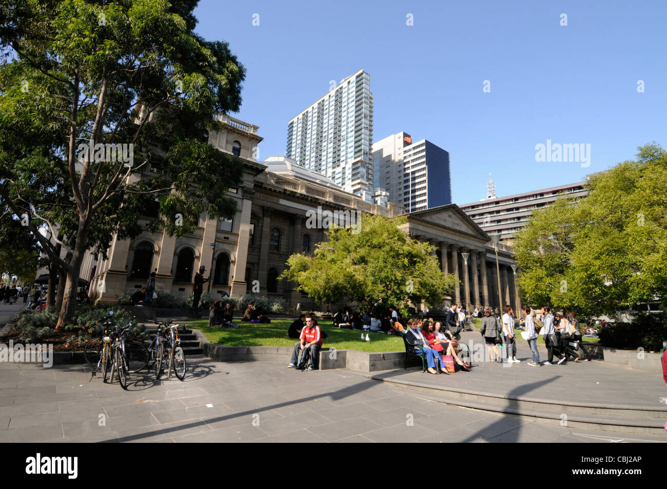 The State Library of Victoria in Melbourne, Australia Stock Photo - Alamy