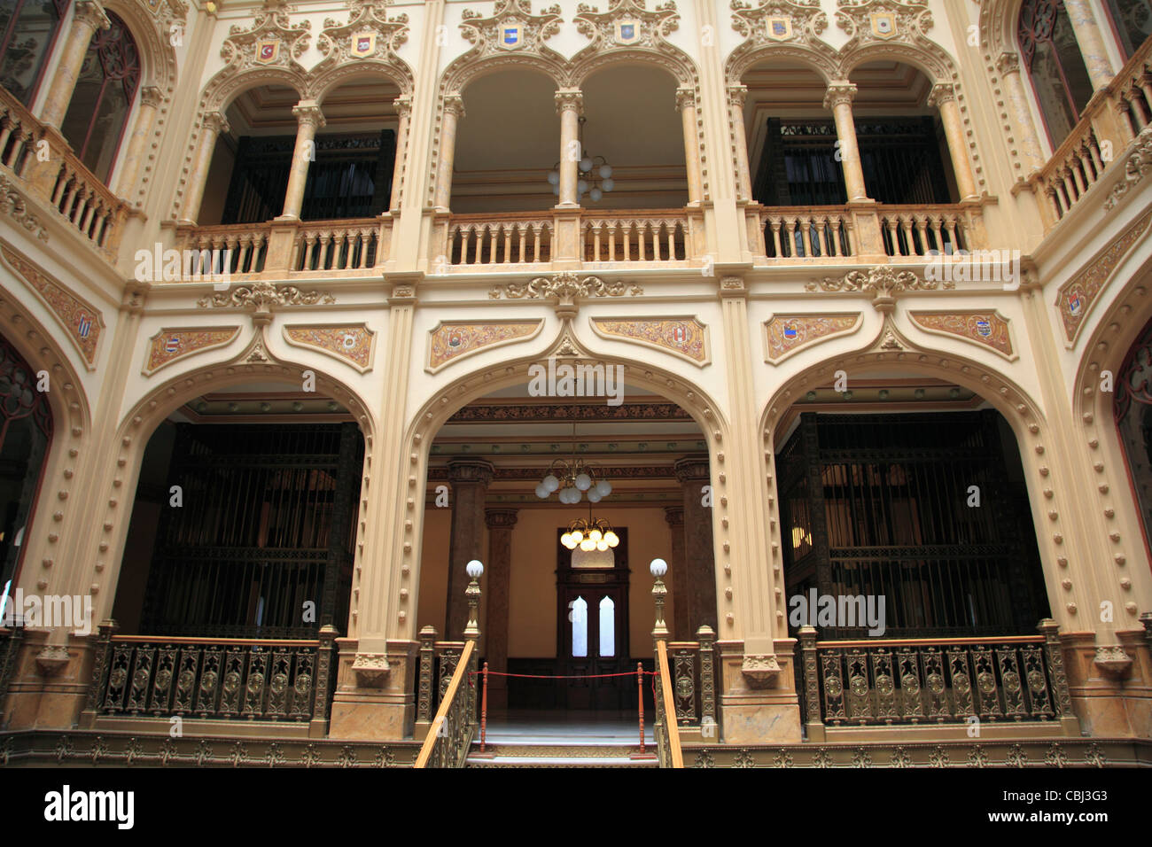 Palacio Postal, Post Office Palace, Historic Center, Mexico City ...