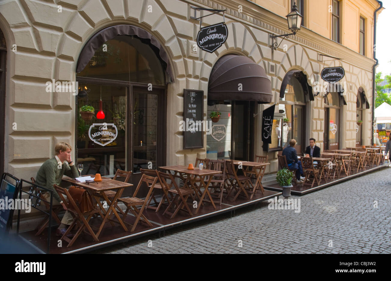 Stockholm restaurant summer hi-res stock photography and images - Alamy