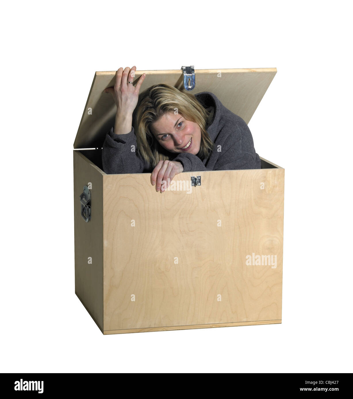 Safety crate Cut Out Stock Images & Pictures - Alamy