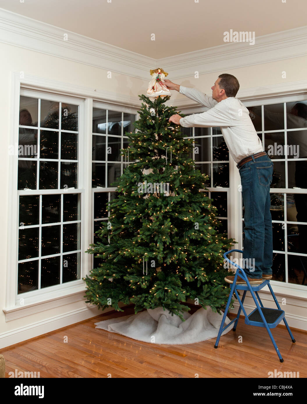 Gold reflection man hi-res stock photography and images - Alamy