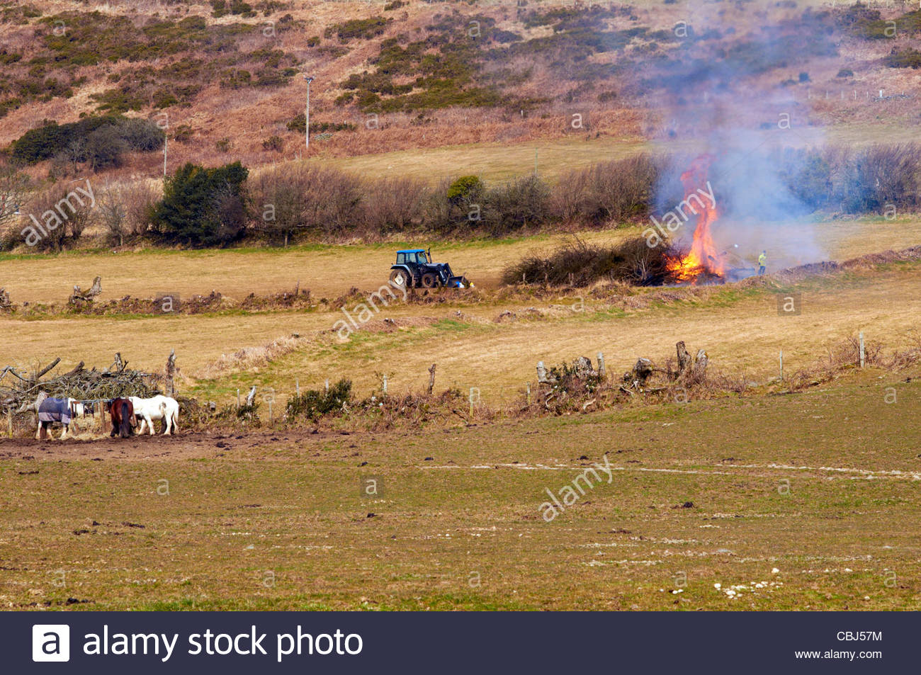 Fire At A Farm High Resolution Stock Photography and Images - Alamy