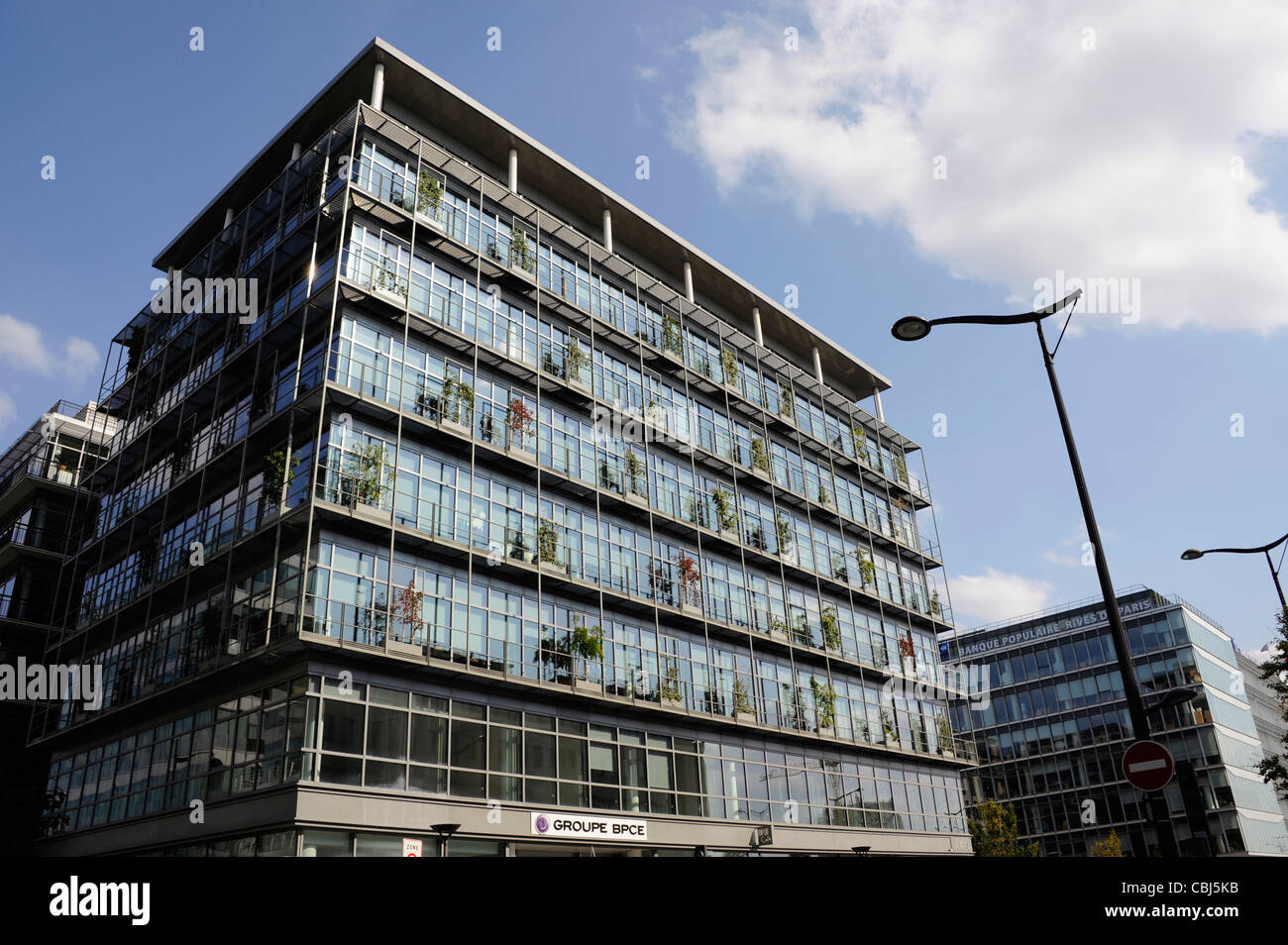New building bpce bank hi-res stock photography and images - Alamy