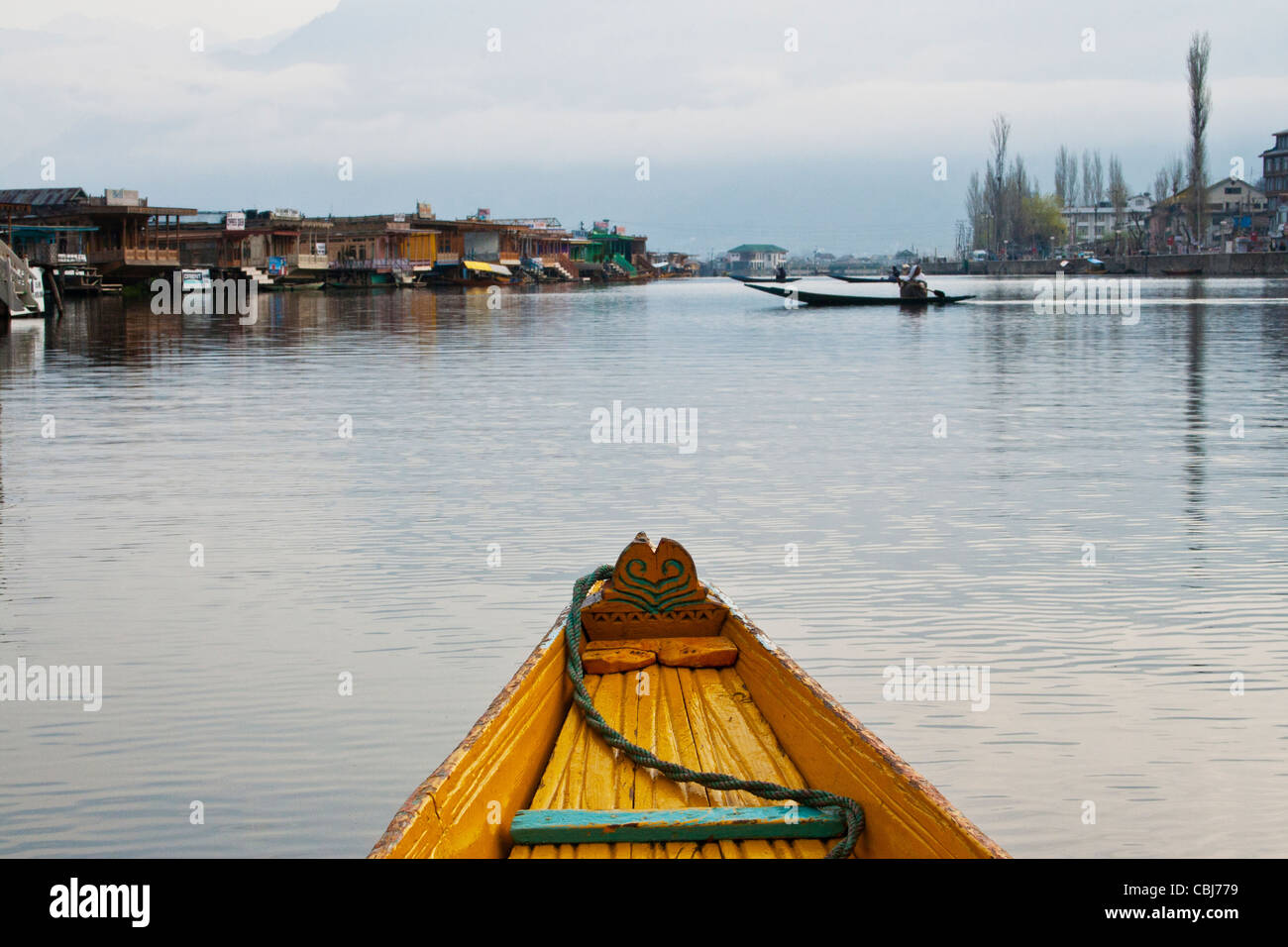 COuntry boat in Dal Lake Srinagar Stock Photo - Alamy