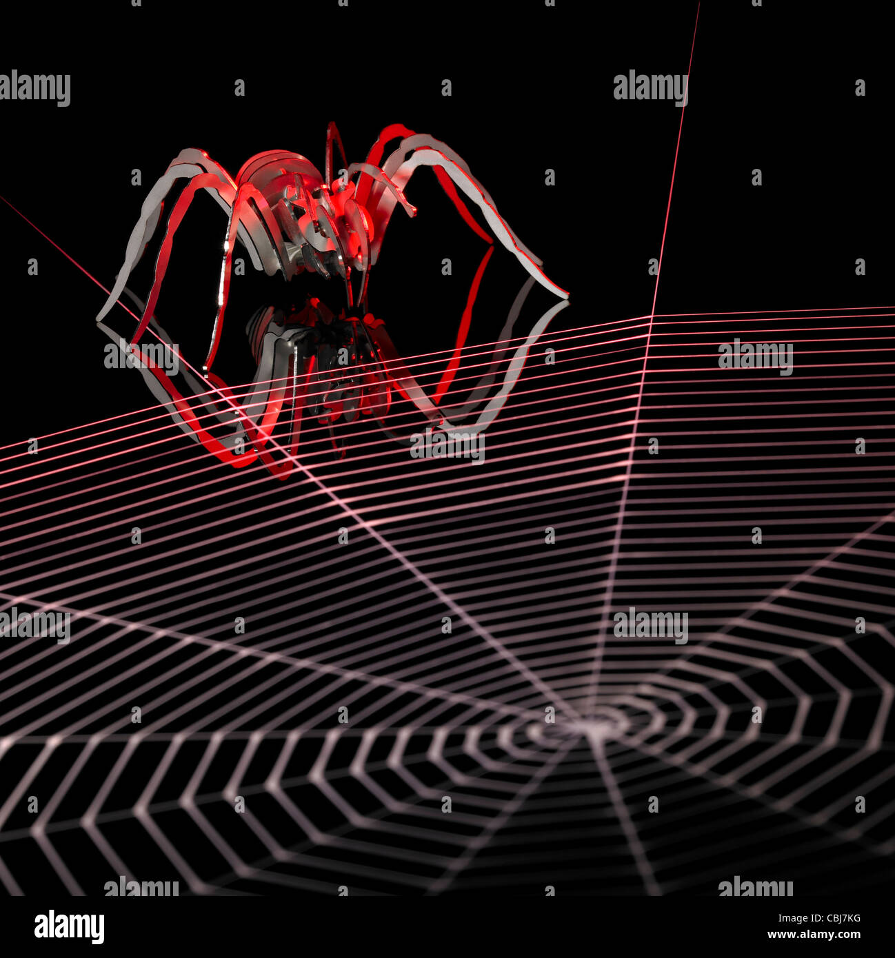 Artificial spider silk hi-res stock photography and images - Alamy