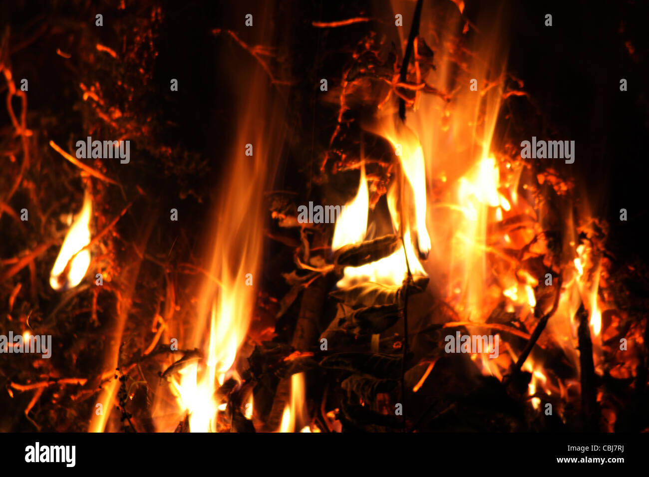 long exposure camp fire Stock Photo - Alamy