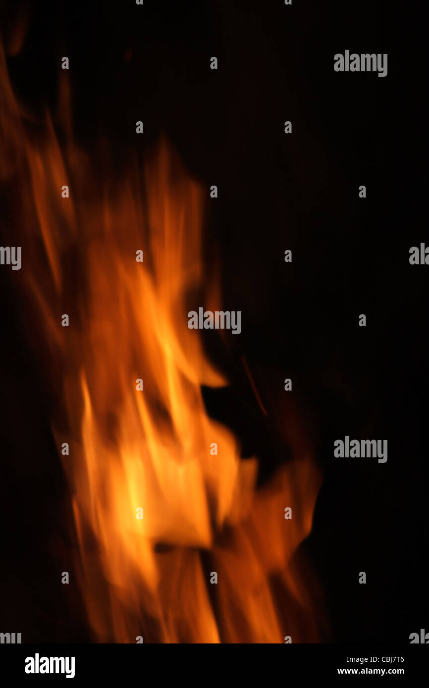 long exposure camp fire Stock Photo - Alamy