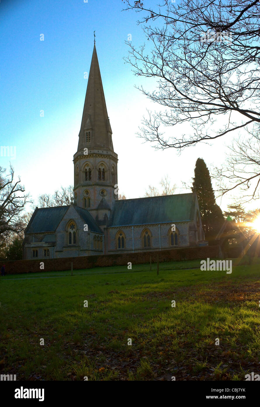 Ranmore common st barnabas church hi-res stock photography and images ...