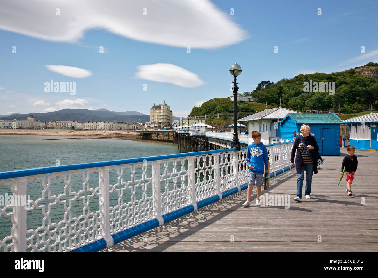 View from llandudno pier hi-res stock photography and images - Alamy