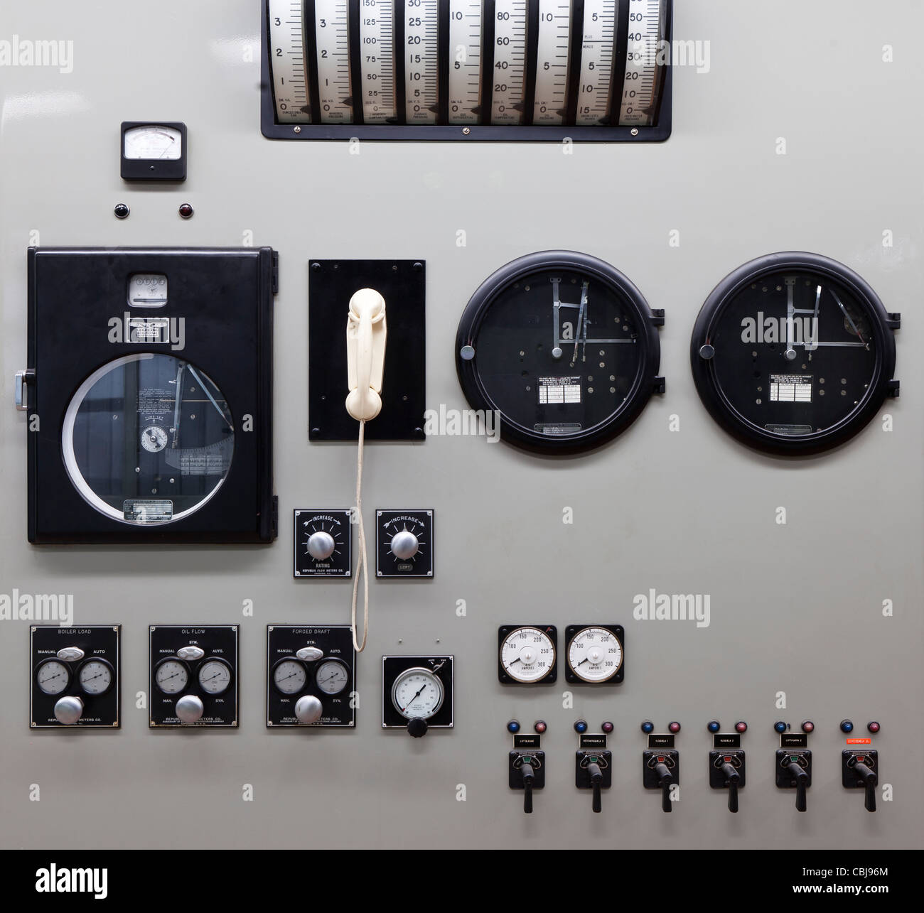 Power Plant Control Room Switches High Resolution Stock Photography and ...
