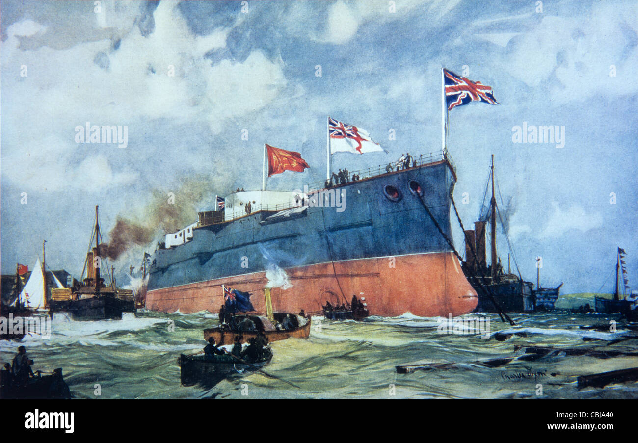 British ship painting hi-res stock photography and images - Alamy