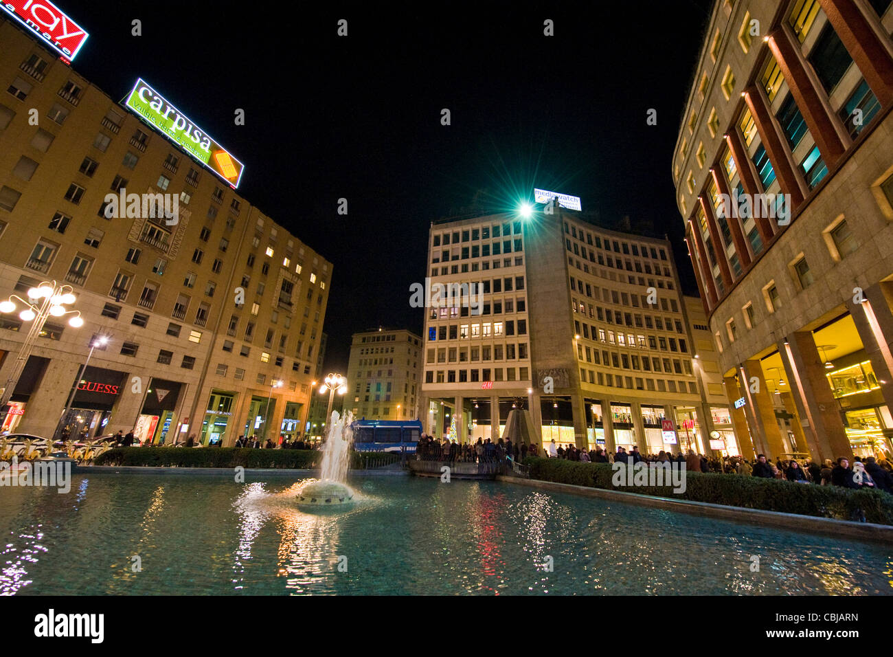 San babila square hi-res stock photography and images - Alamy