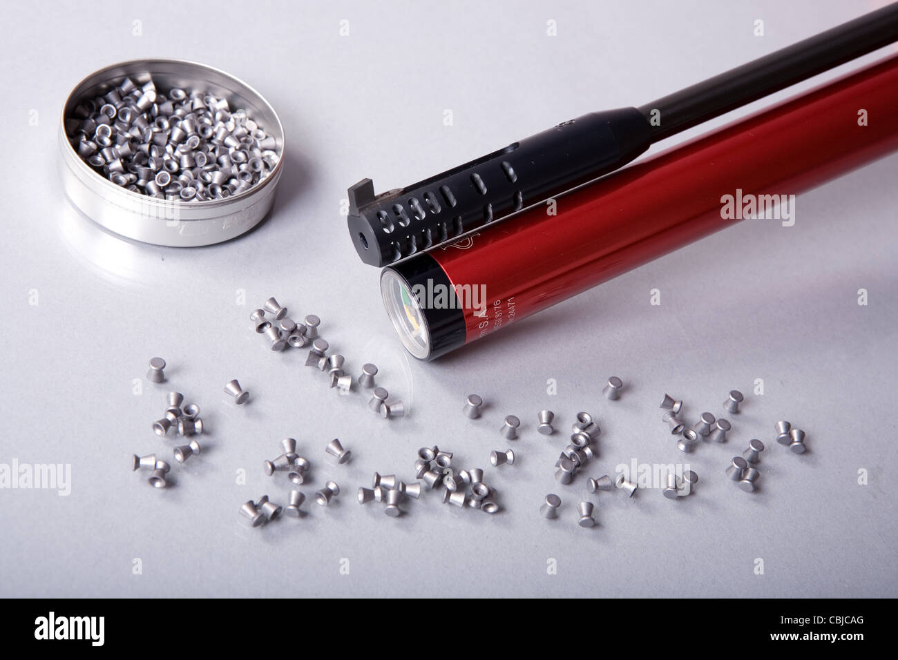 Air pistol pellets hi-res stock photography and images - Alamy