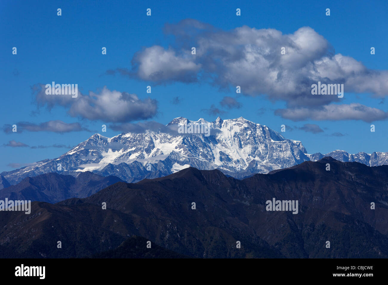 Monte Rosa Massif, Alps, Piedmont, Italy Stock Photo - Alamy