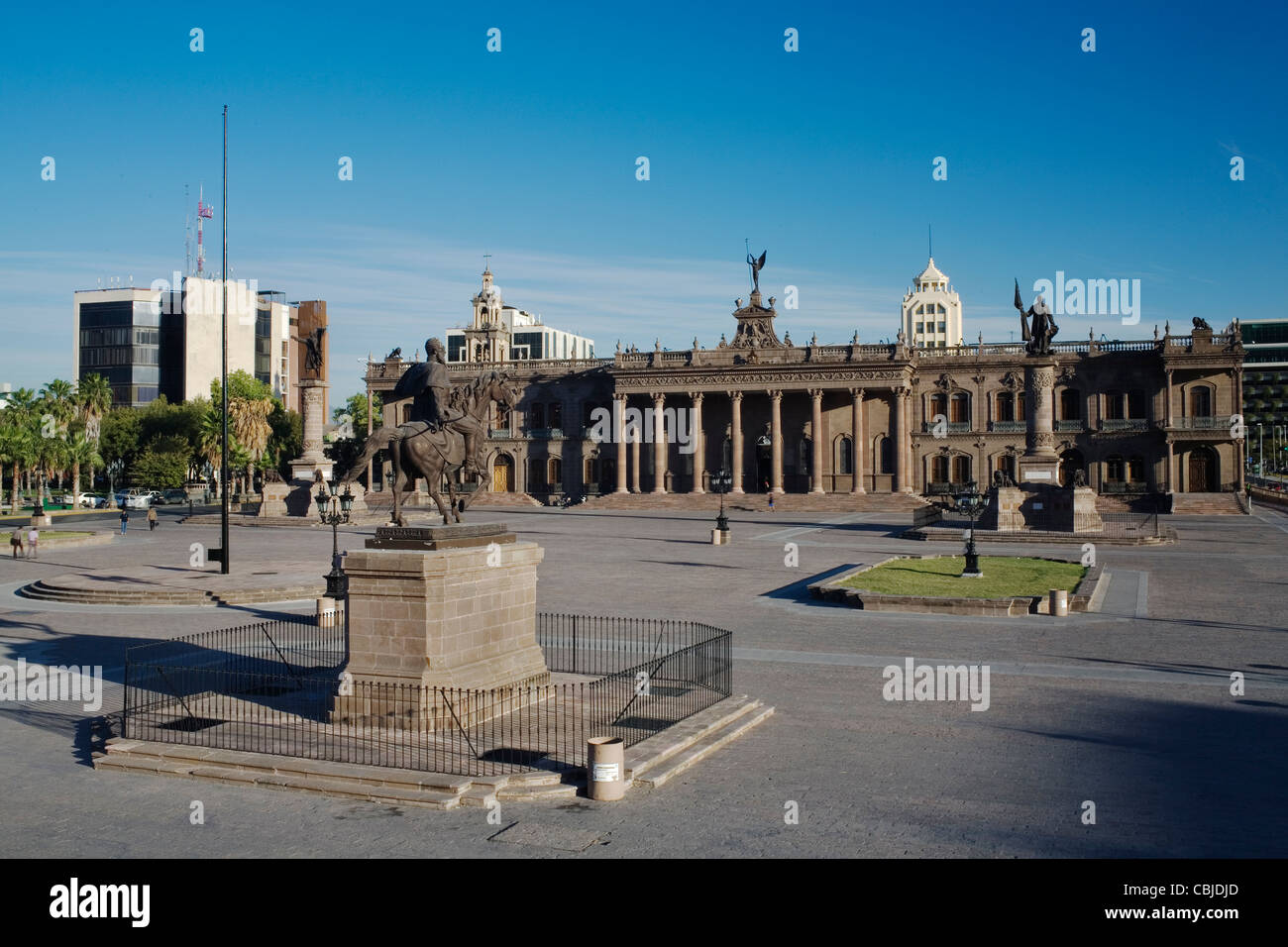 The Palacio de Gobierno or Government Palace in Monterrey, Mexico Stock ...