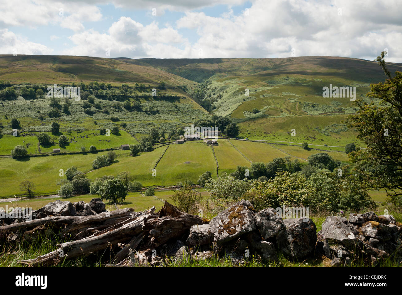 Barn in Langstrothdale, Yorkshire Dales Stock Photo - Alamy