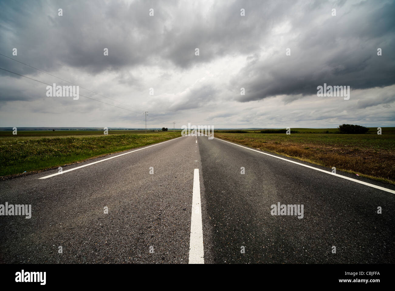 Agriculture crops road hi-res stock photography and images - Alamy