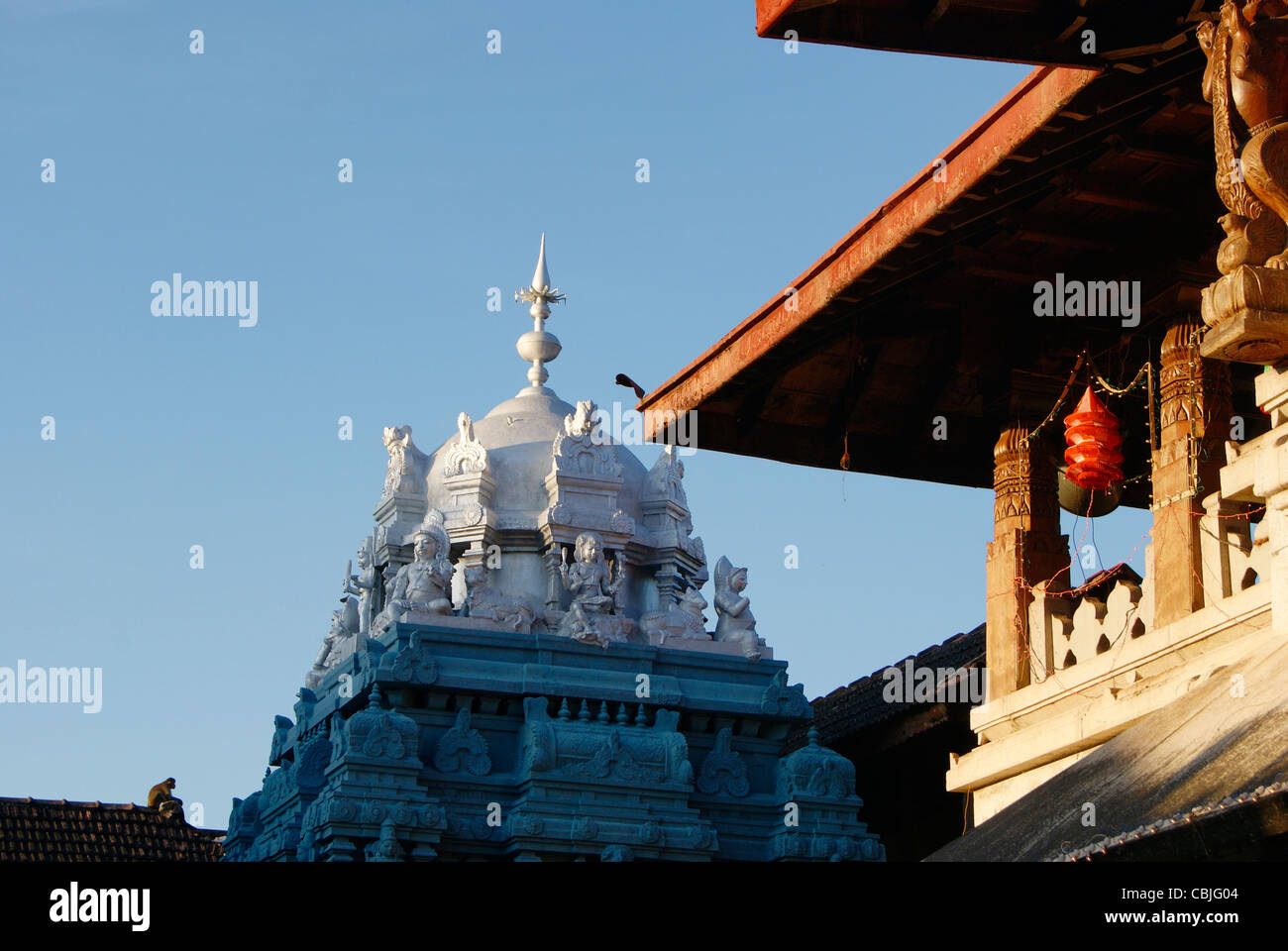 Temple Structure designed with art works Stock Photo - Alamy