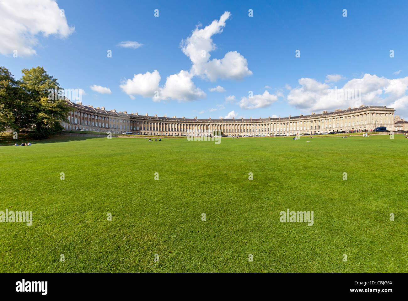 The Royal Crescent in Bath Spa, England Stock Photo - Alamy