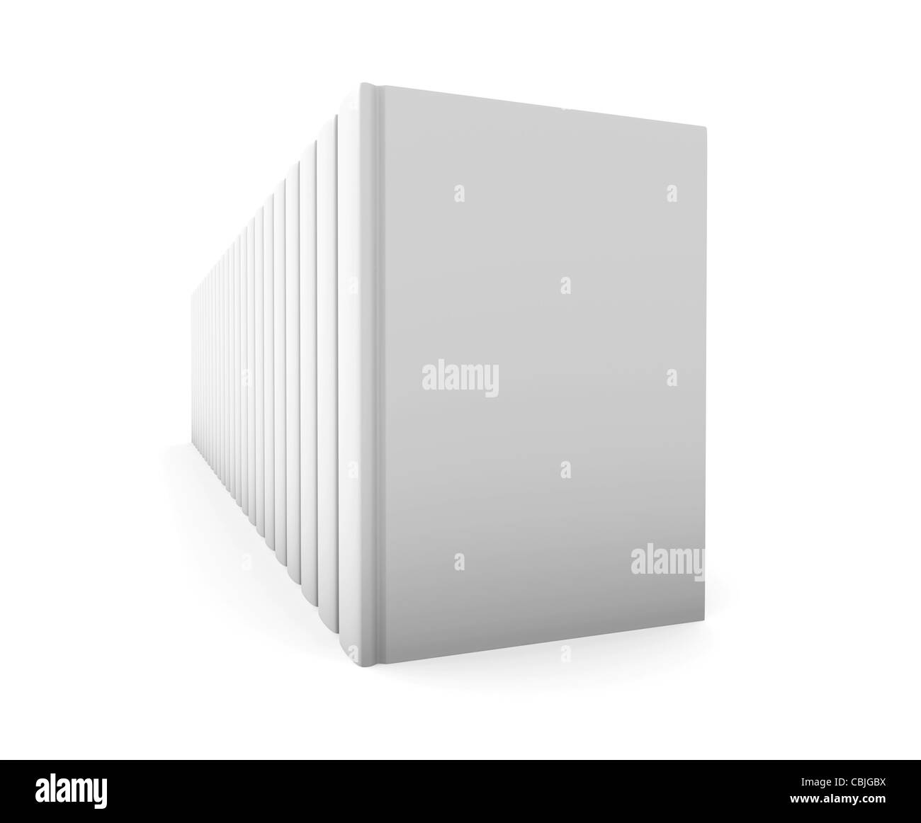 A row of generic books Stock Photo - Alamy