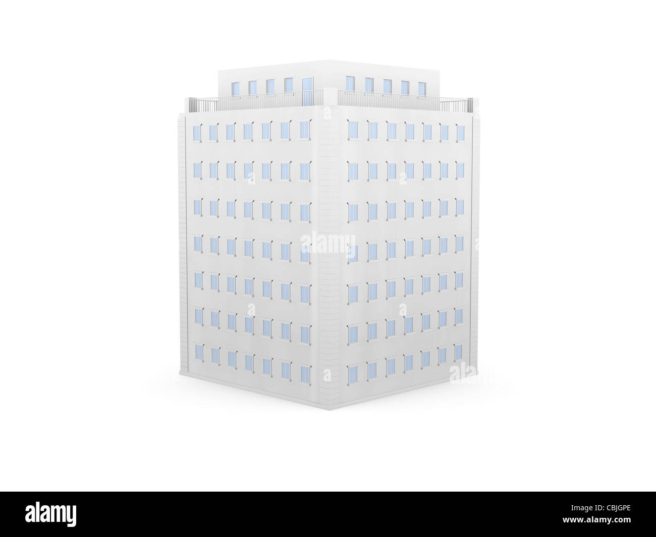 Generic modern architecture Cut Out Stock Images & Pictures - Alamy