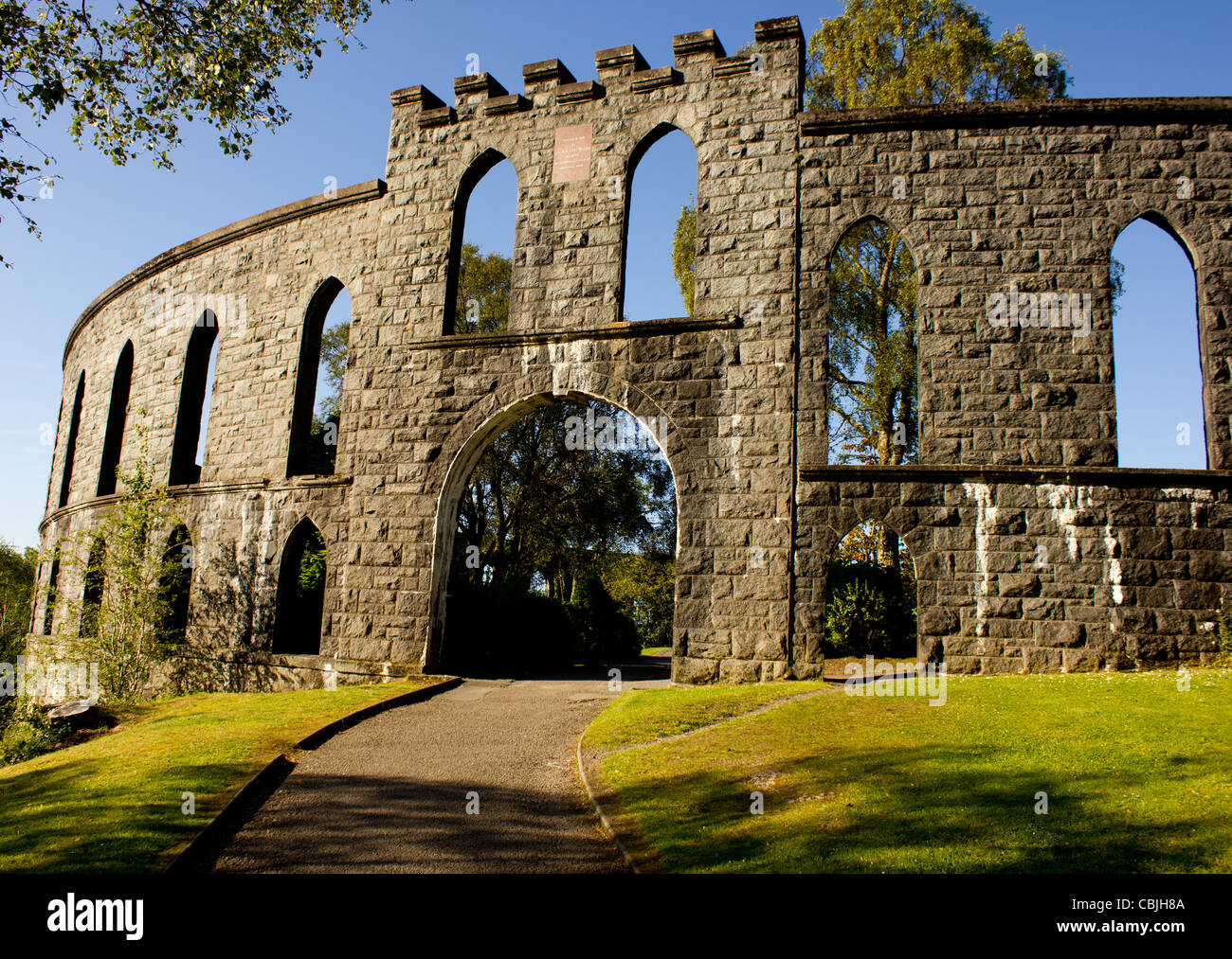 Mccaigs tower oban hi-res stock photography and images - Alamy